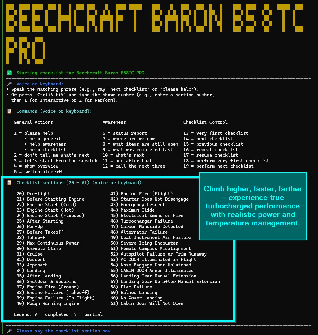 Beechcraft Baron PRO Collection – Complete Three-Variant Bundle for ...