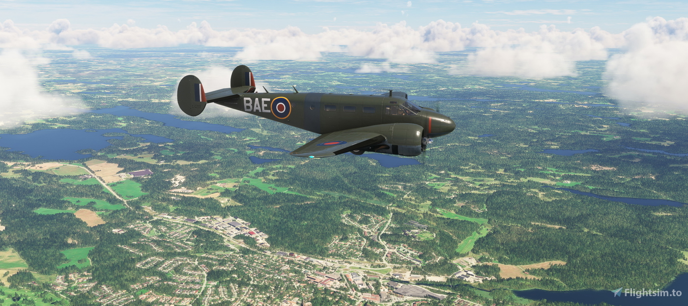 Beechcraft D18S Expediter C-GZCE for Microsoft Flight Simulator | MSFS