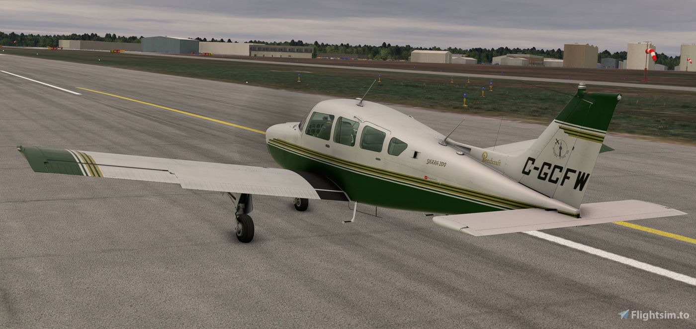 Beechcraft Sierra C24R C-GCFW for Microsoft Flight Simulator | MSFS