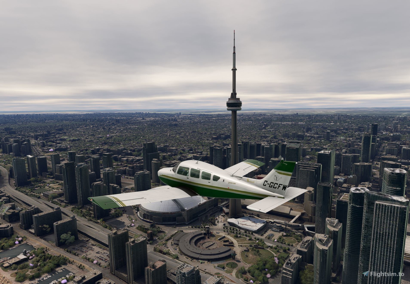 Beechcraft Sierra C24R C-GCFW for Microsoft Flight Simulator | MSFS