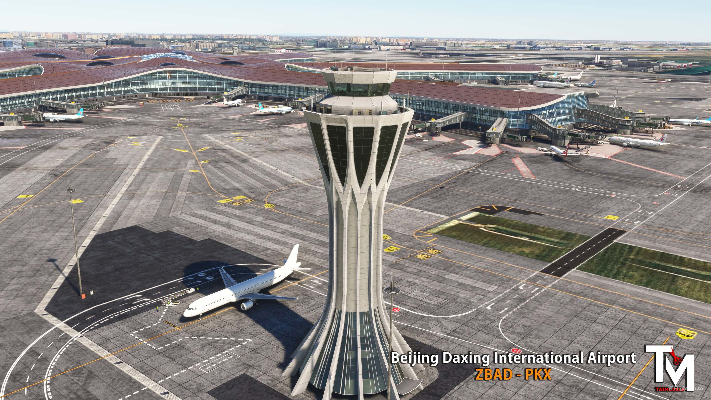 TAIMODELS - Beijing Daxing Intl. Airport for Microsoft Flight Simulator | MSFS