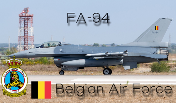 BAF F-16 80 Years 350 Squadron for Microsoft Flight Simulator | MSFS