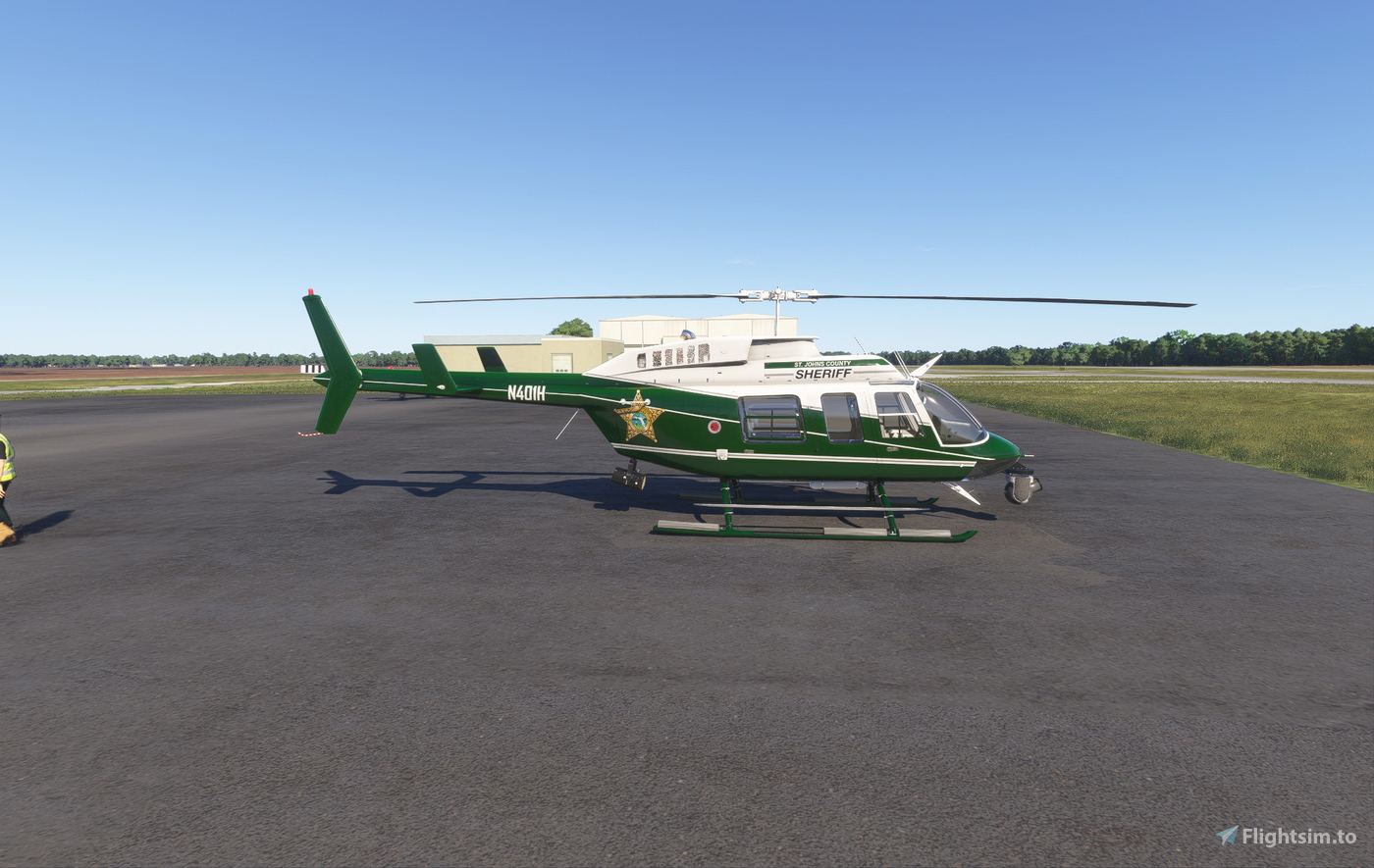 Bell 206 Long Ranger - St. Johns County Sheriff para Microsoft Flight ...