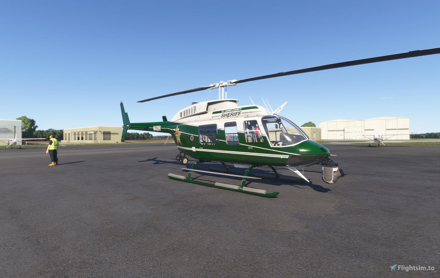 Bell 206 Long Ranger - St. Johns County Sheriff para Microsoft Flight ...