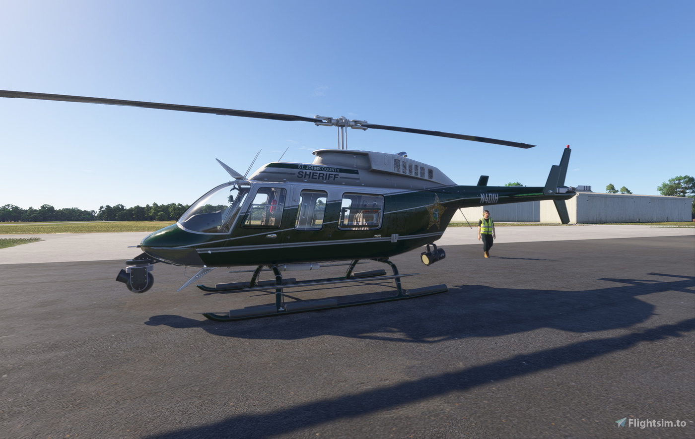 Bell 206 Long Ranger - St. Johns County Sheriff para Microsoft Flight ...