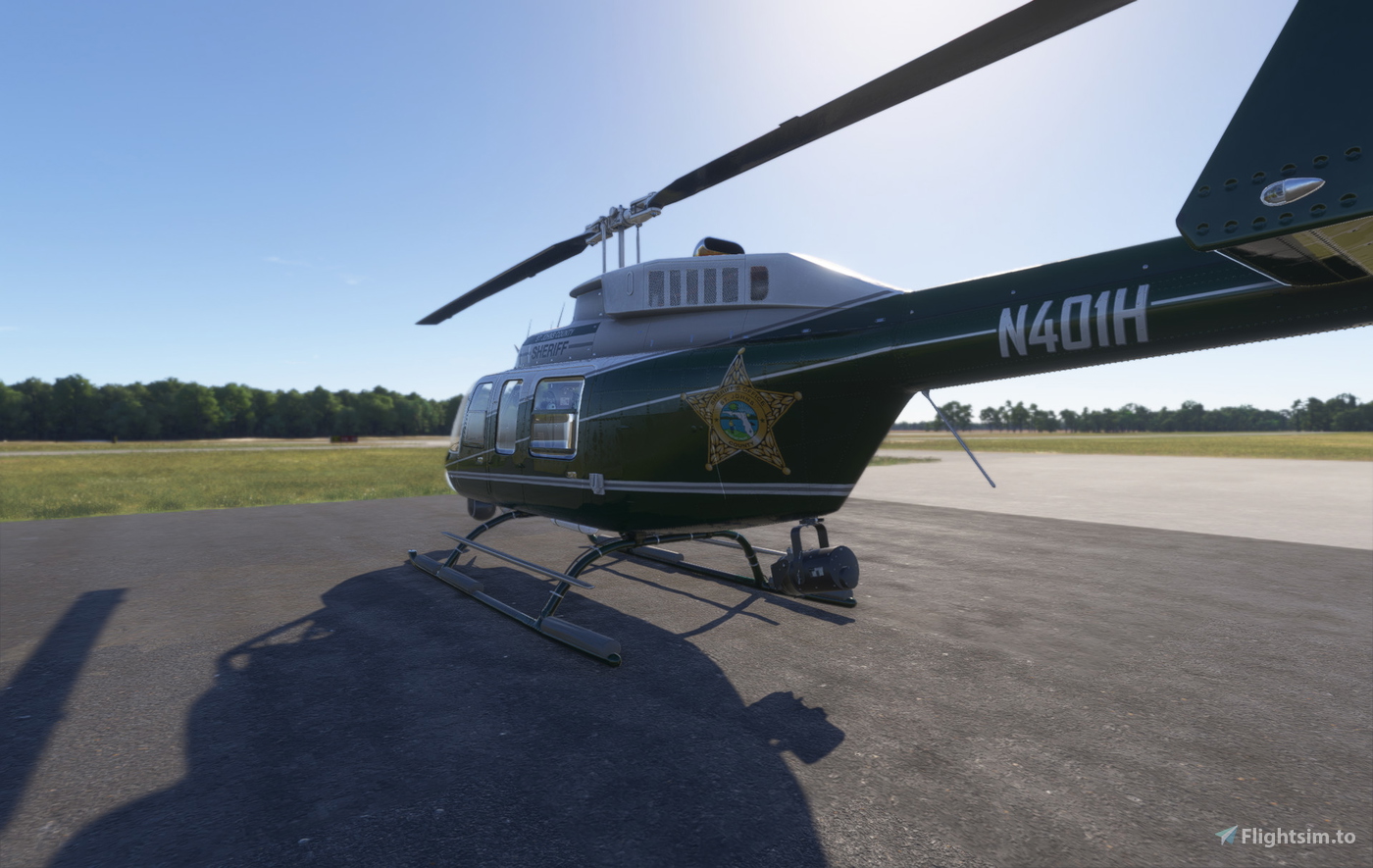 Bell 206 Long Ranger - St. Johns County Sheriff для Microsoft Flight ...