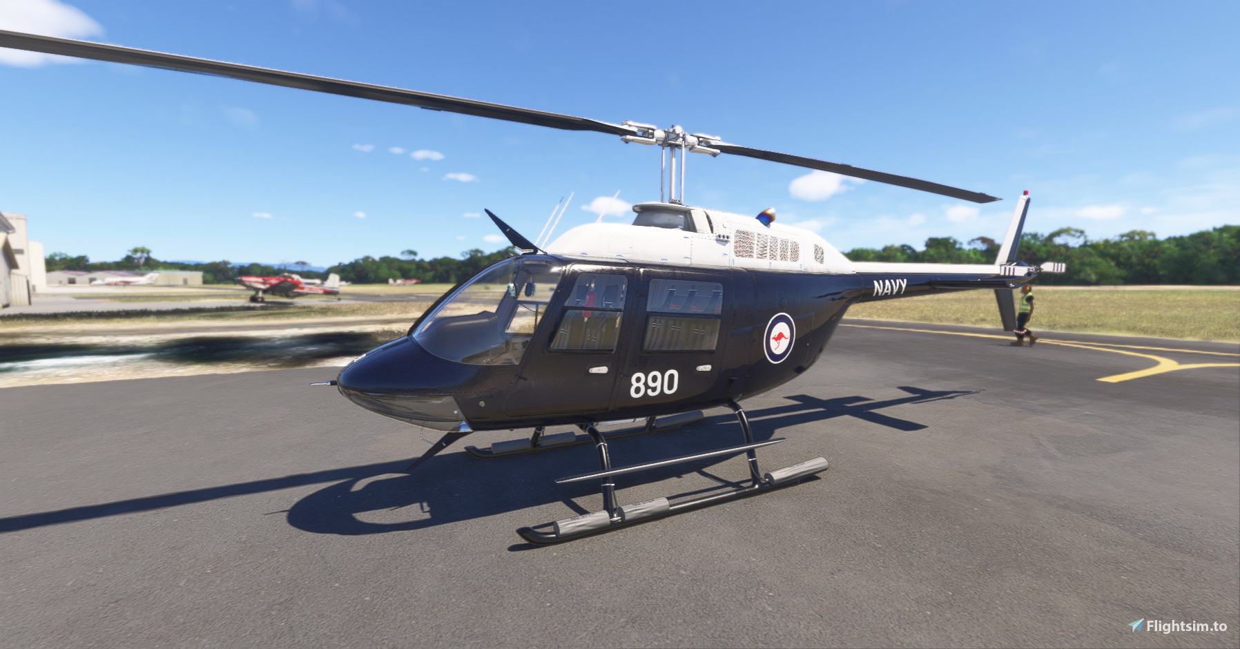 Bell 206b3 - Royal Australian Navy - MSFS Add-on - Flightsim.to