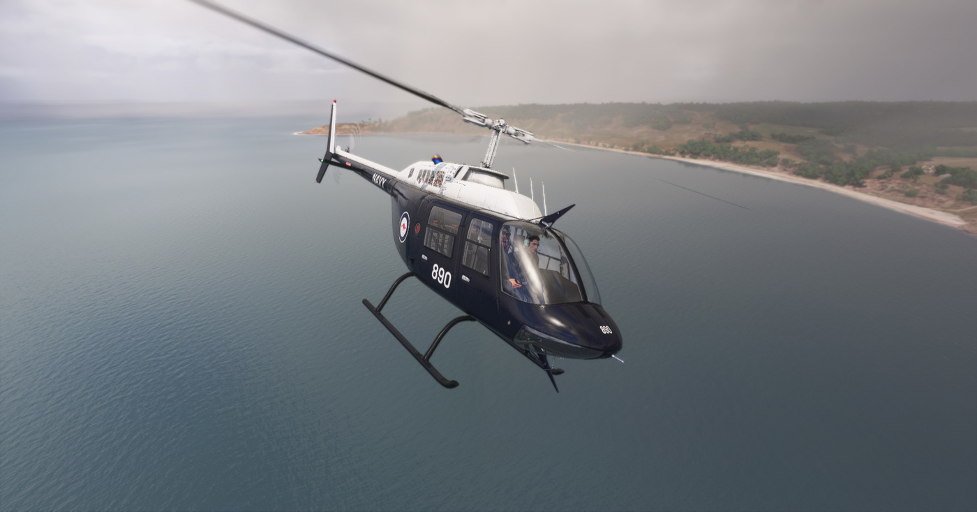 Bell 206b3 - Royal Australian Navy for Microsoft Flight Simulator | MSFS