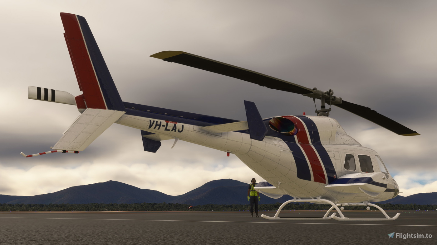 Bell 222UT HV-LAJ for Microsoft Flight Simulator | MSFS