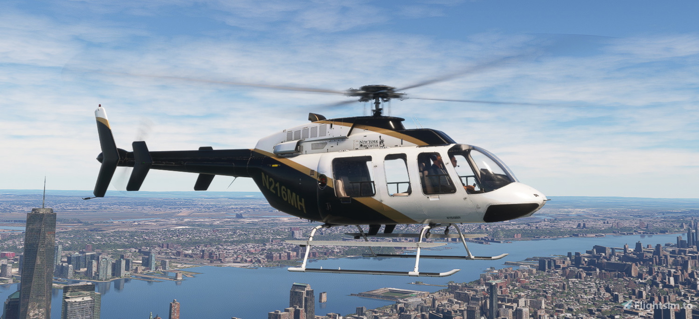 Bell 407 - N216MH [Fictional] for Microsoft Flight Simulator | MSFS