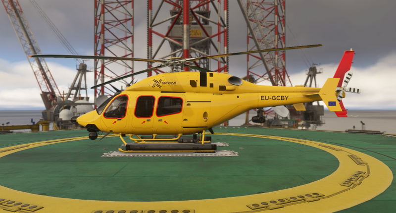 Bell 429 - Skydock Offshore for Microsoft Flight Simulator | MSFS