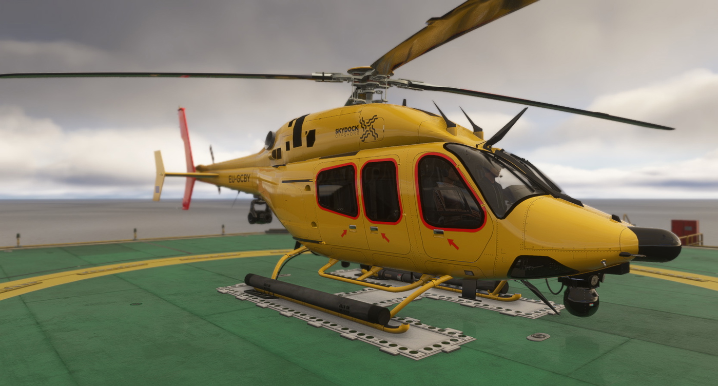 Bell 429 - Skydock Offshore for Microsoft Flight Simulator | MSFS