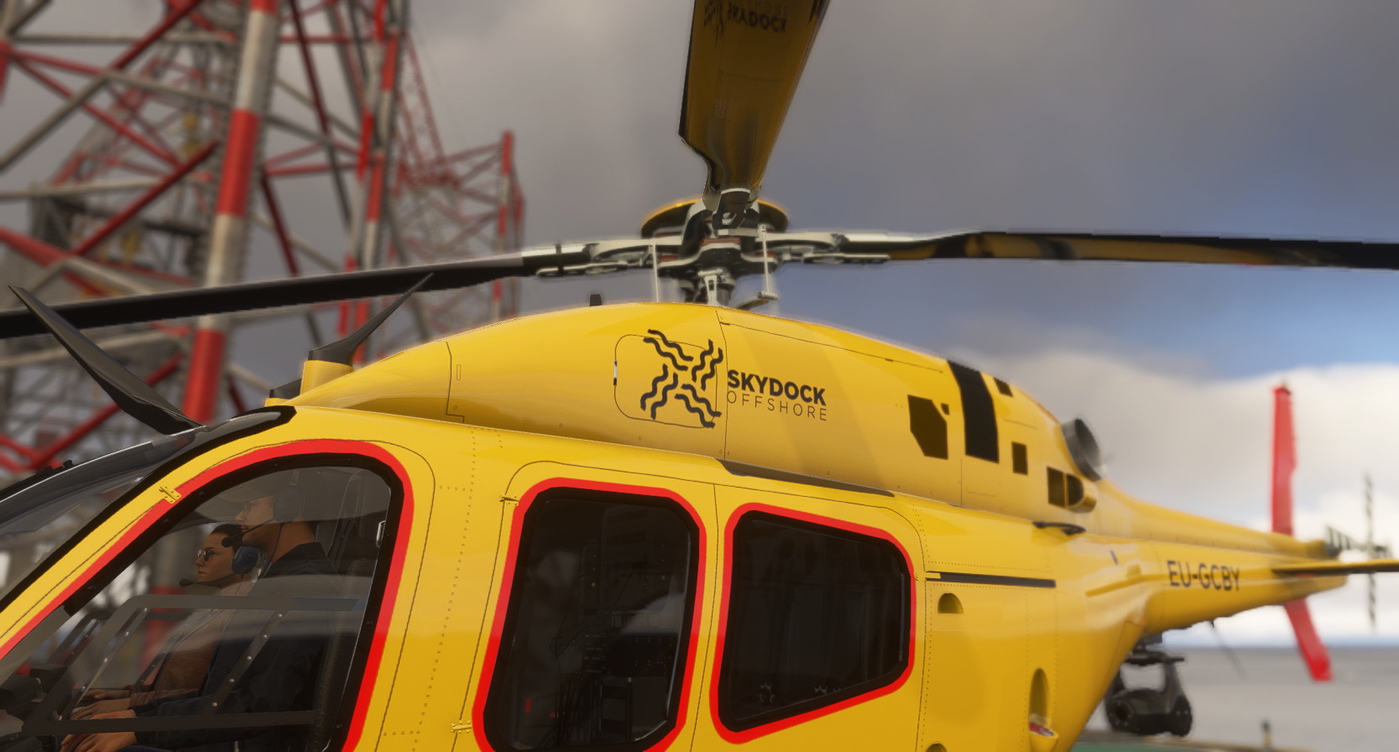 Bell 429 - Skydock Offshore for Microsoft Flight Simulator | MSFS