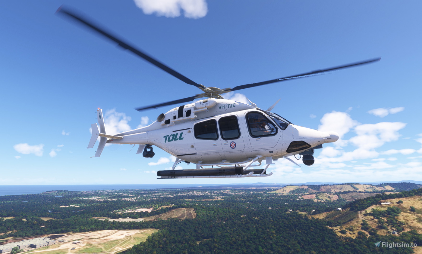 Bell 429 - TOLL NSW air ambulance для Microsoft Flight Simulator | MSFS