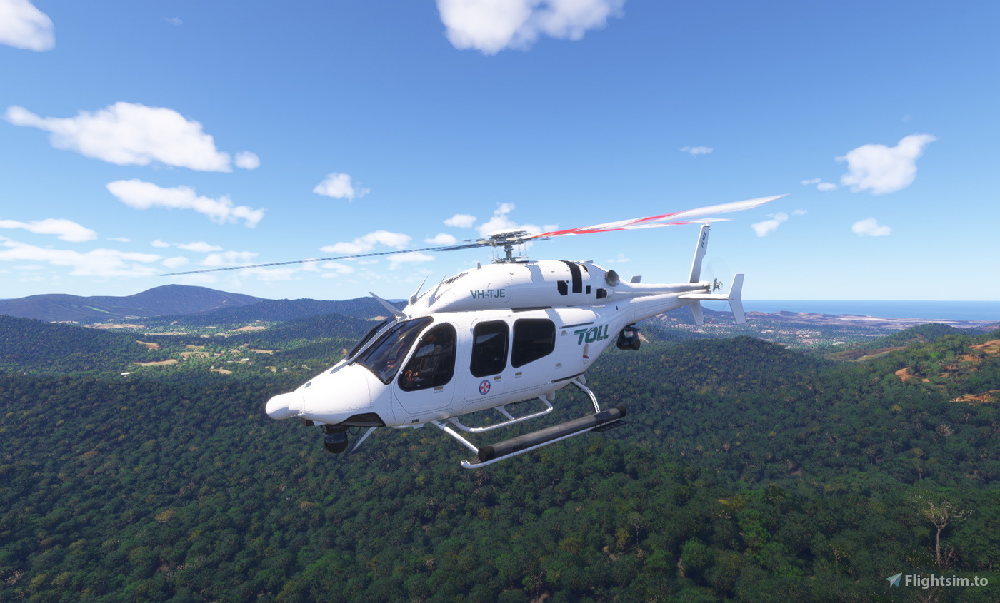 Bell 429 - TOLL NSW air ambulance for Microsoft Flight Simulator | MSFS