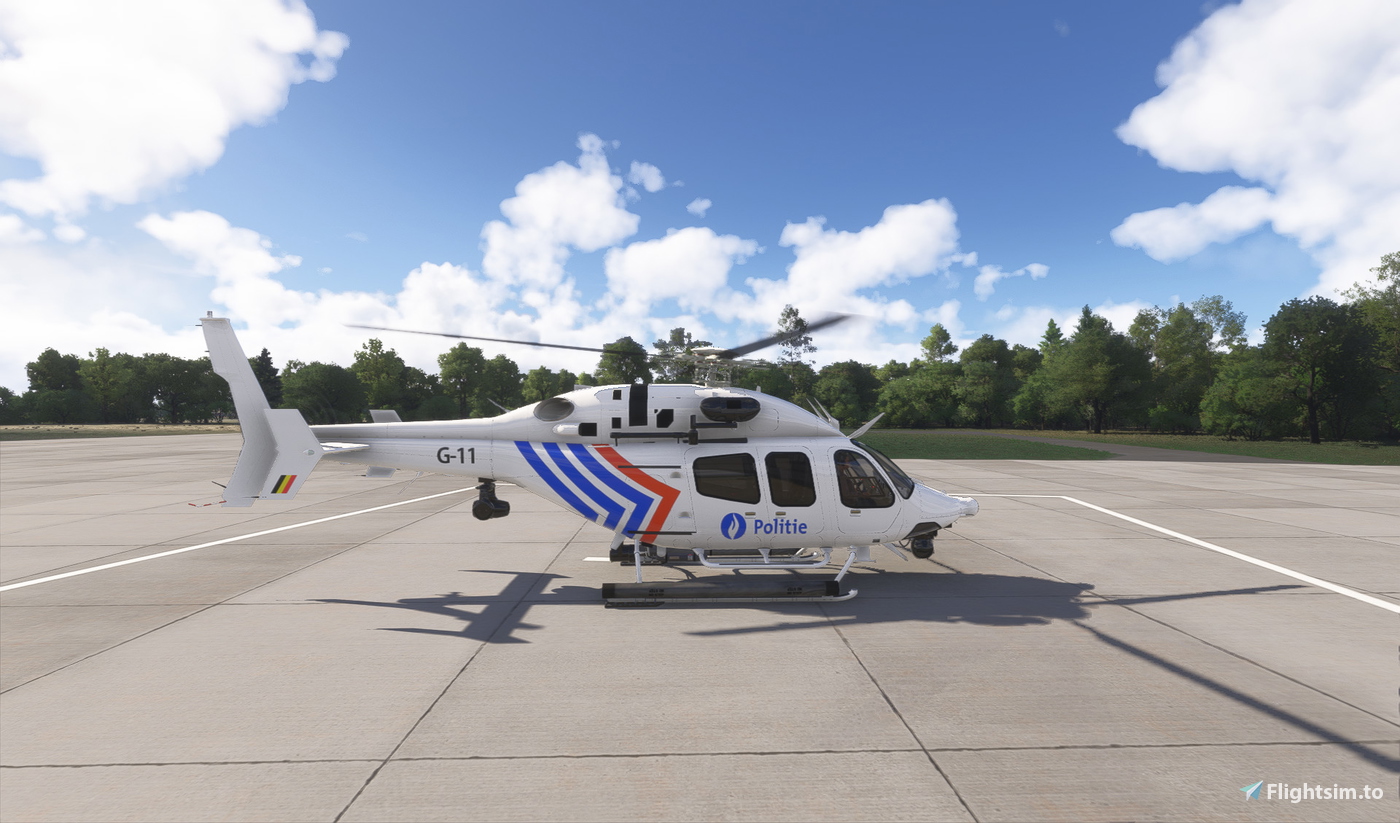 Bell 429 Belgian Police full color (fictional) for Microsoft Flight ...