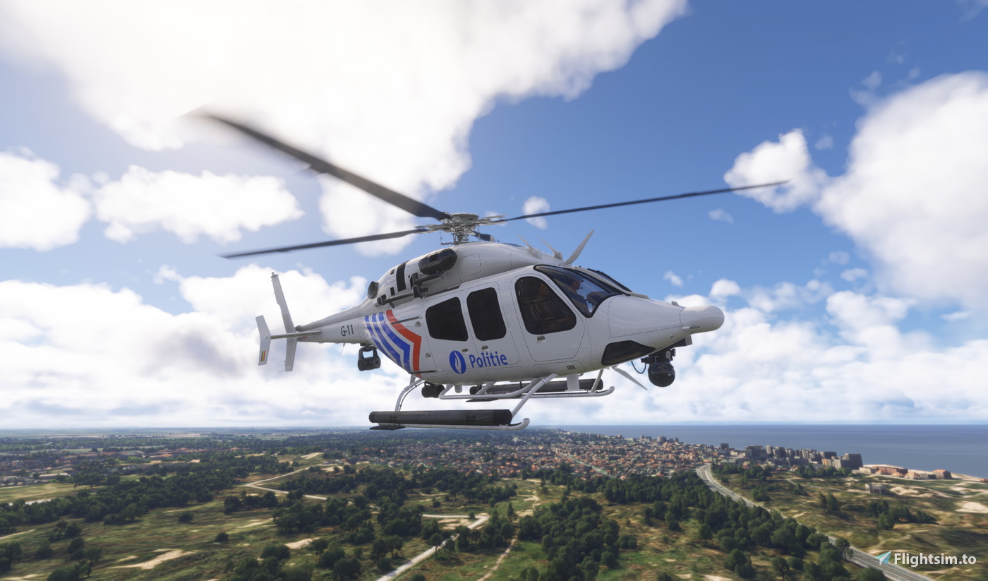 Bell 429 Belgian Police full color (fictional) for Microsoft Flight ...