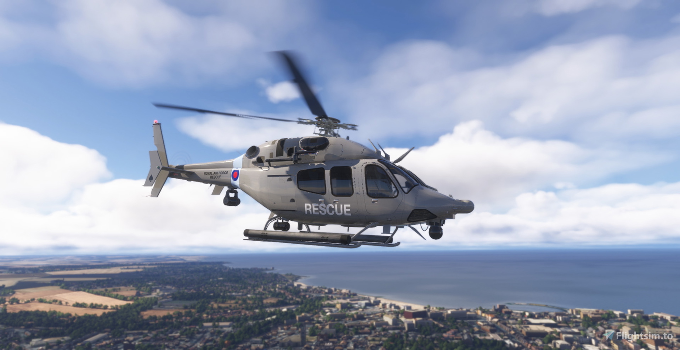 Bell 429 RAF Rescue (What-If) for Microsoft Flight Simulator | MSFS
