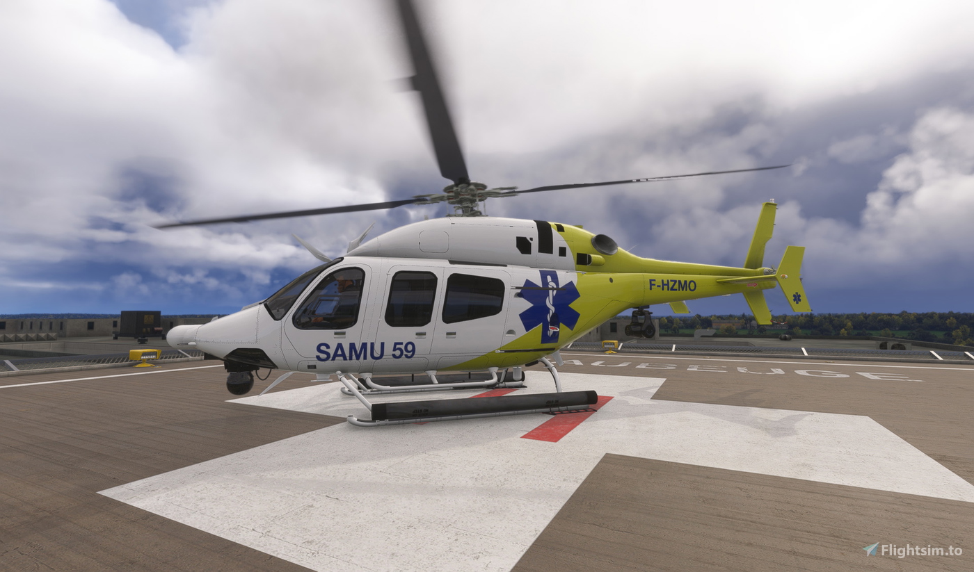 Bell 429 Samu 59 for Microsoft Flight Simulator | MSFS