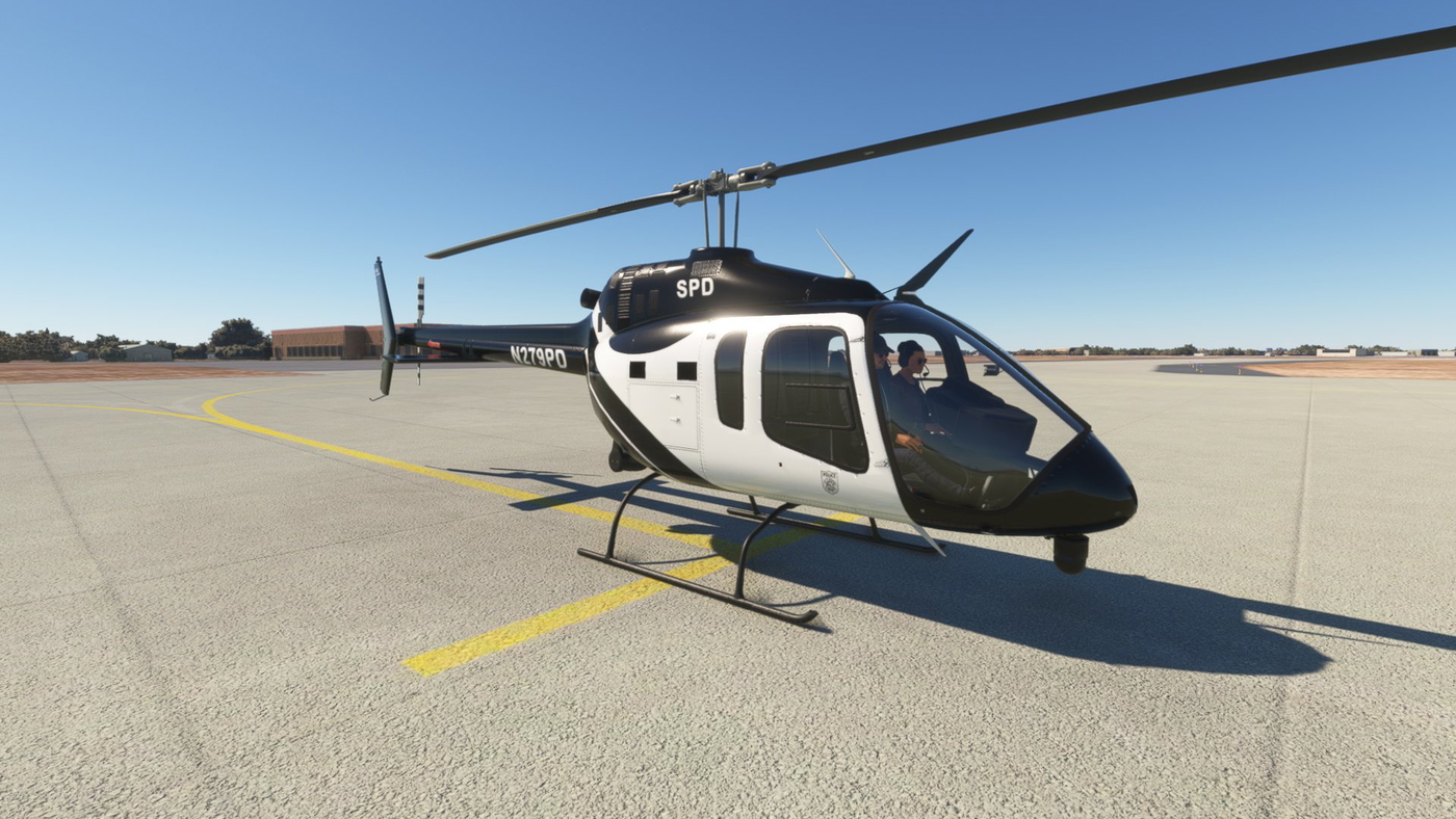 Bell 505, N279PD, Sacramento Police Department for Microsoft Flight ...