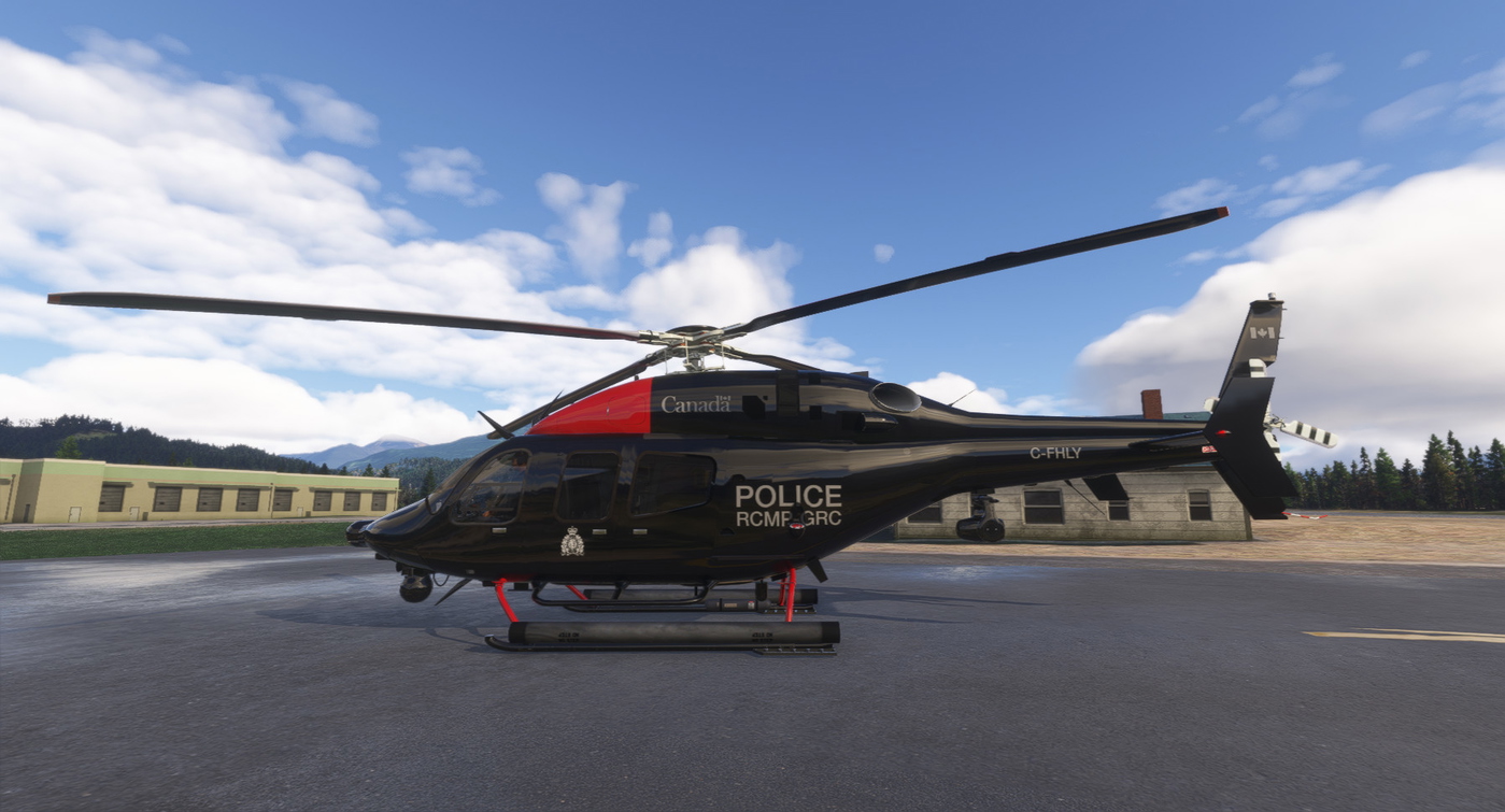 Bell429 - RCMP-GRC (Royal Canadian Mounted Police) 对于 Microsoft Flight ...