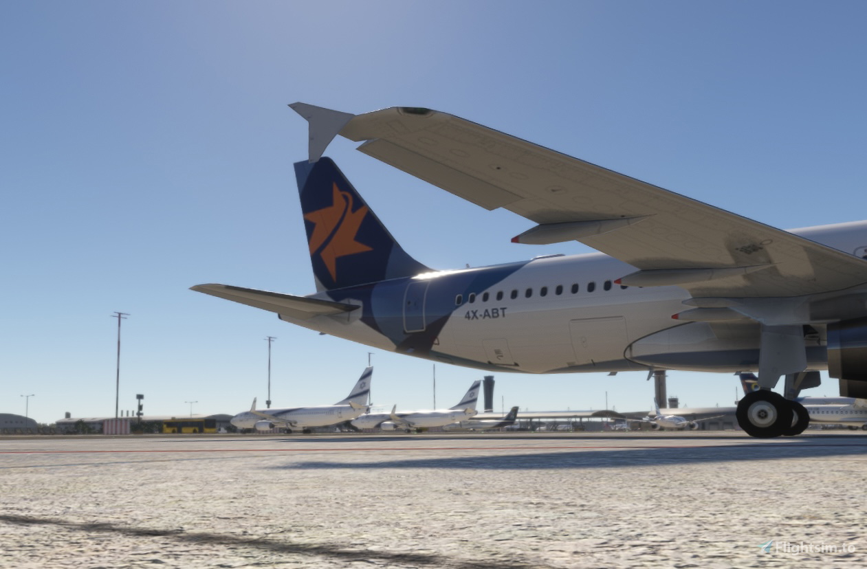 LLBG Ben Gurion Airport - FSLTL Static Aircraft for Microsoft Flight ...