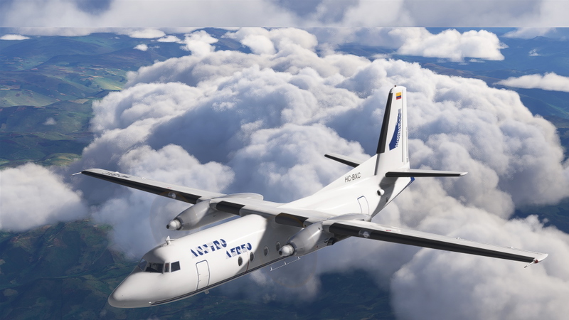 [BGaurant's Fokker F-27] Austro Aereo Fokker F-27 for Microsoft Flight ...