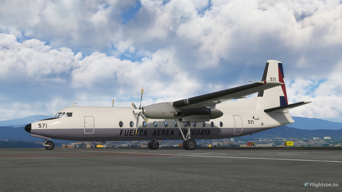 [BGaurant's Fokker F-27] Fuerza Aerea Uruguaya Fokker F-27 (Society of the Snow). for Microsoft ...