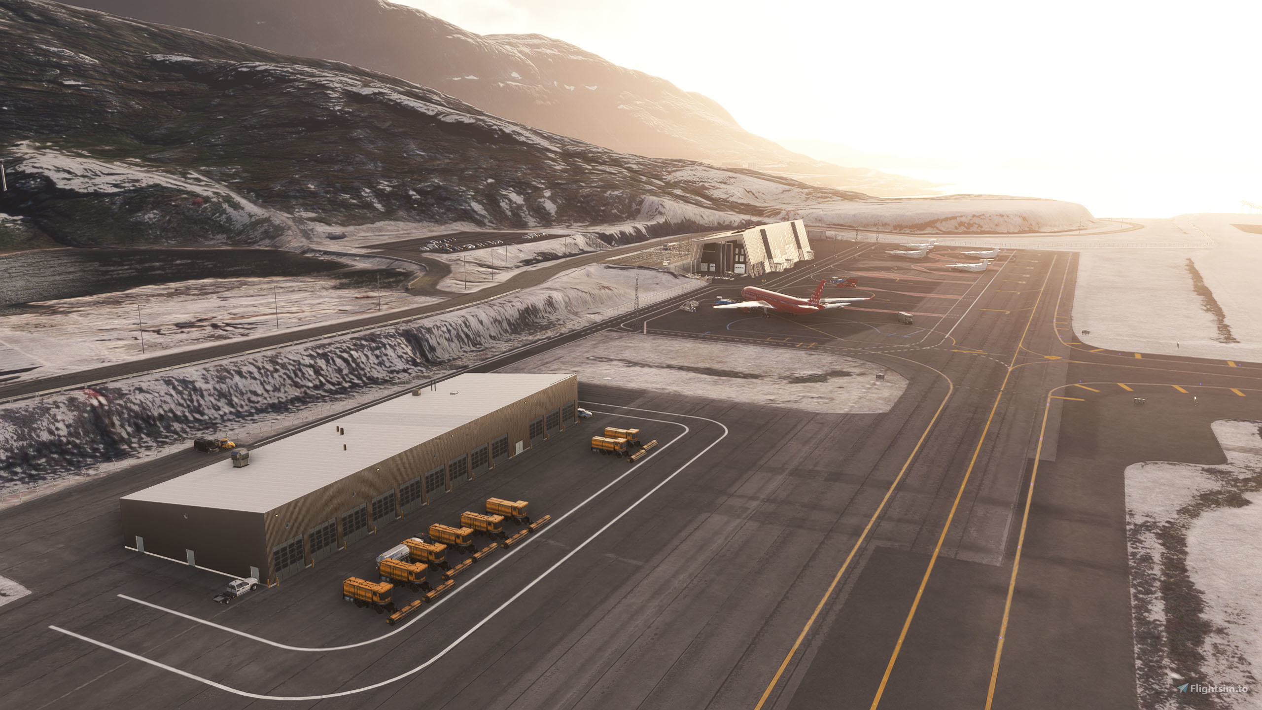 M'M Simulations - BGGH - Nuuk Airport for Microsoft Flight Simulator | MSFS
