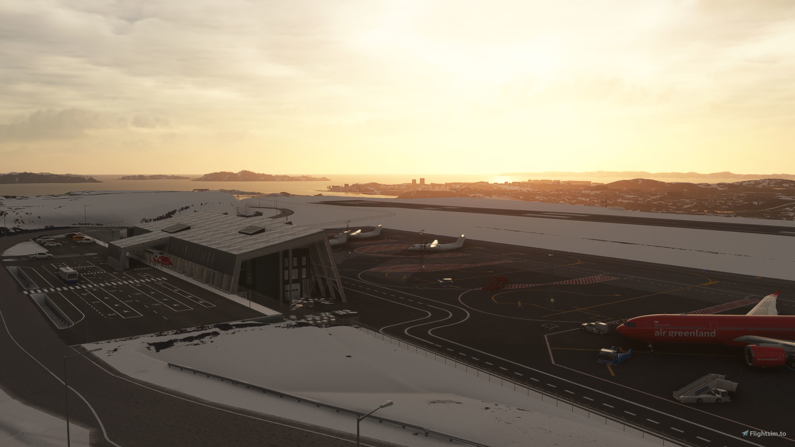 M'M Simulations - BGGH - Nuuk Airport for Microsoft Flight Simulator | MSFS