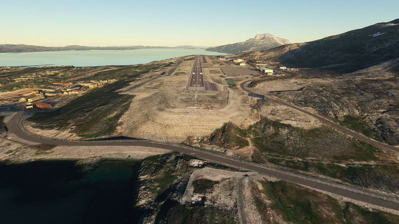 BGGH - Nuuk Airport (new 2.200 meter runway) for Microsoft Flight ...