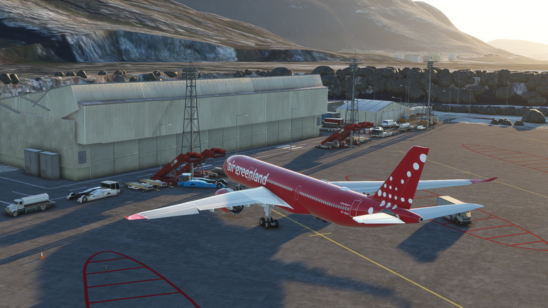 BGGH - Nuuk Airport (new 2.200 meter runway) for Microsoft Flight ...