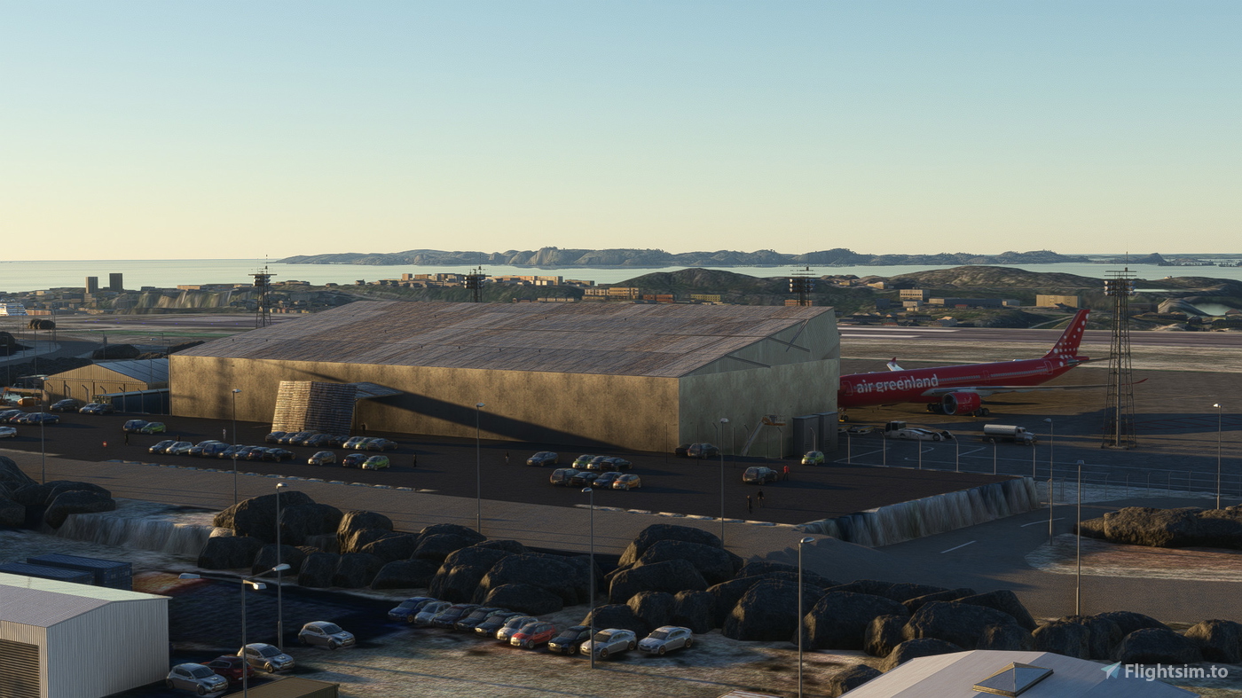 BGGH - Nuuk Airport (new 2.200 meter runway) for Microsoft Flight ...