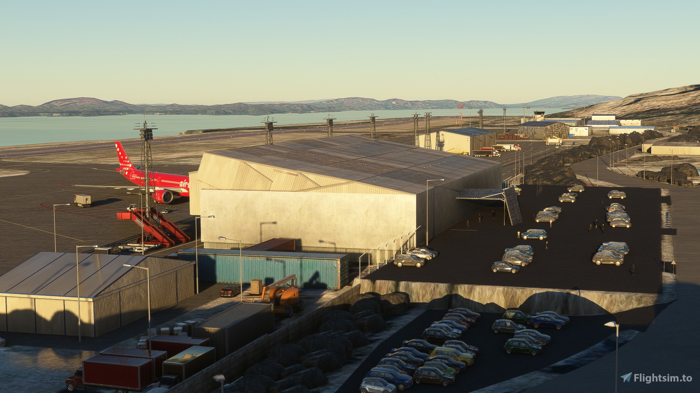 BGGH - Nuuk Airport (new 2.200 meter runway) for Microsoft Flight ...