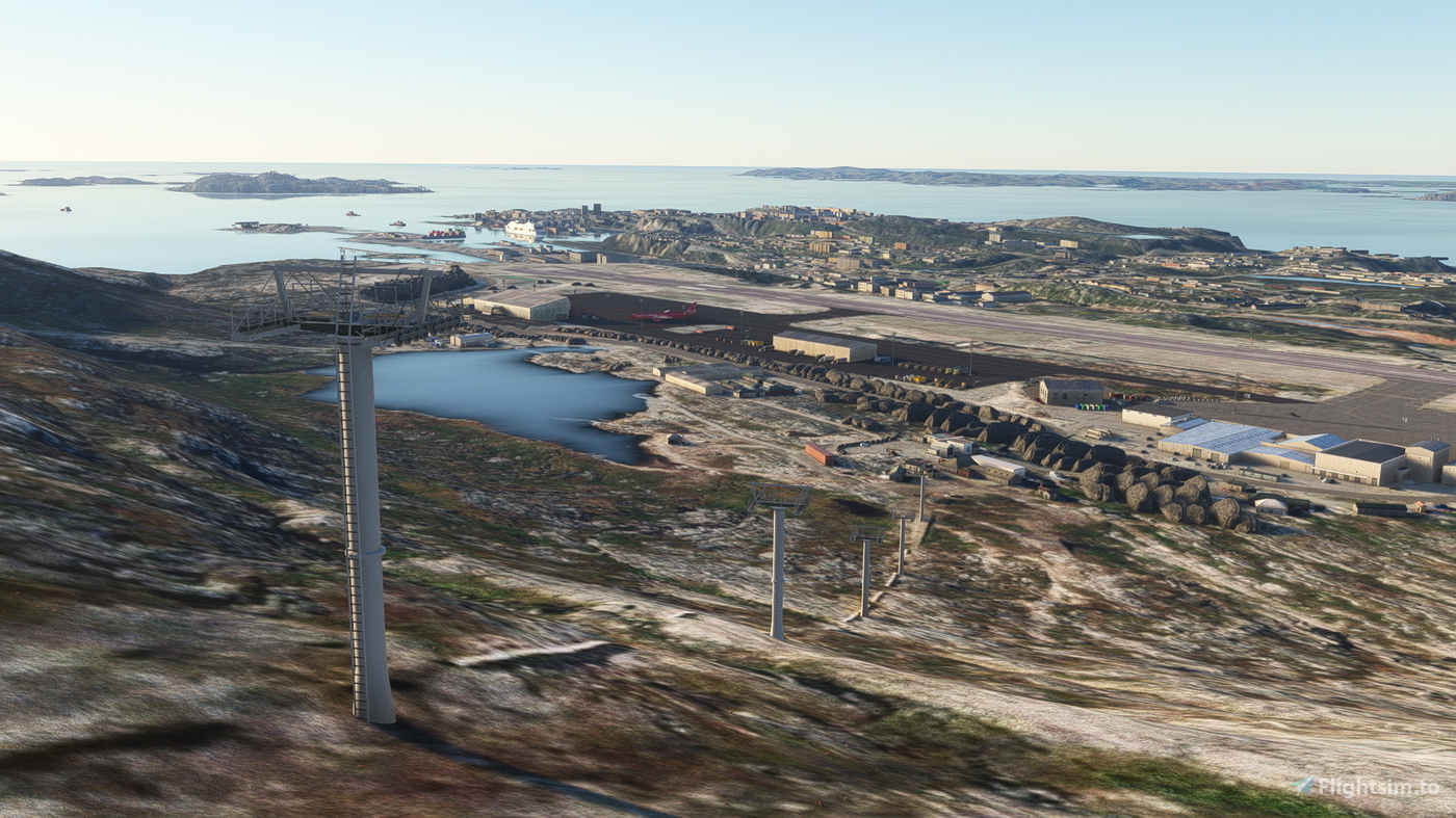 BGGH - Nuuk Airport (new 2.200 meter runway) for Microsoft Flight ...