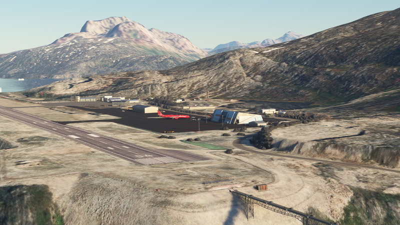BGGH - Nuuk Airport (new 2.200 meter runway) for Microsoft Flight ...