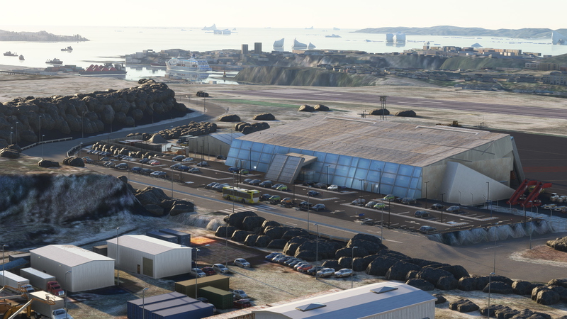 BGGH - Nuuk Airport (new 2.200 meter runway) for Microsoft Flight ...