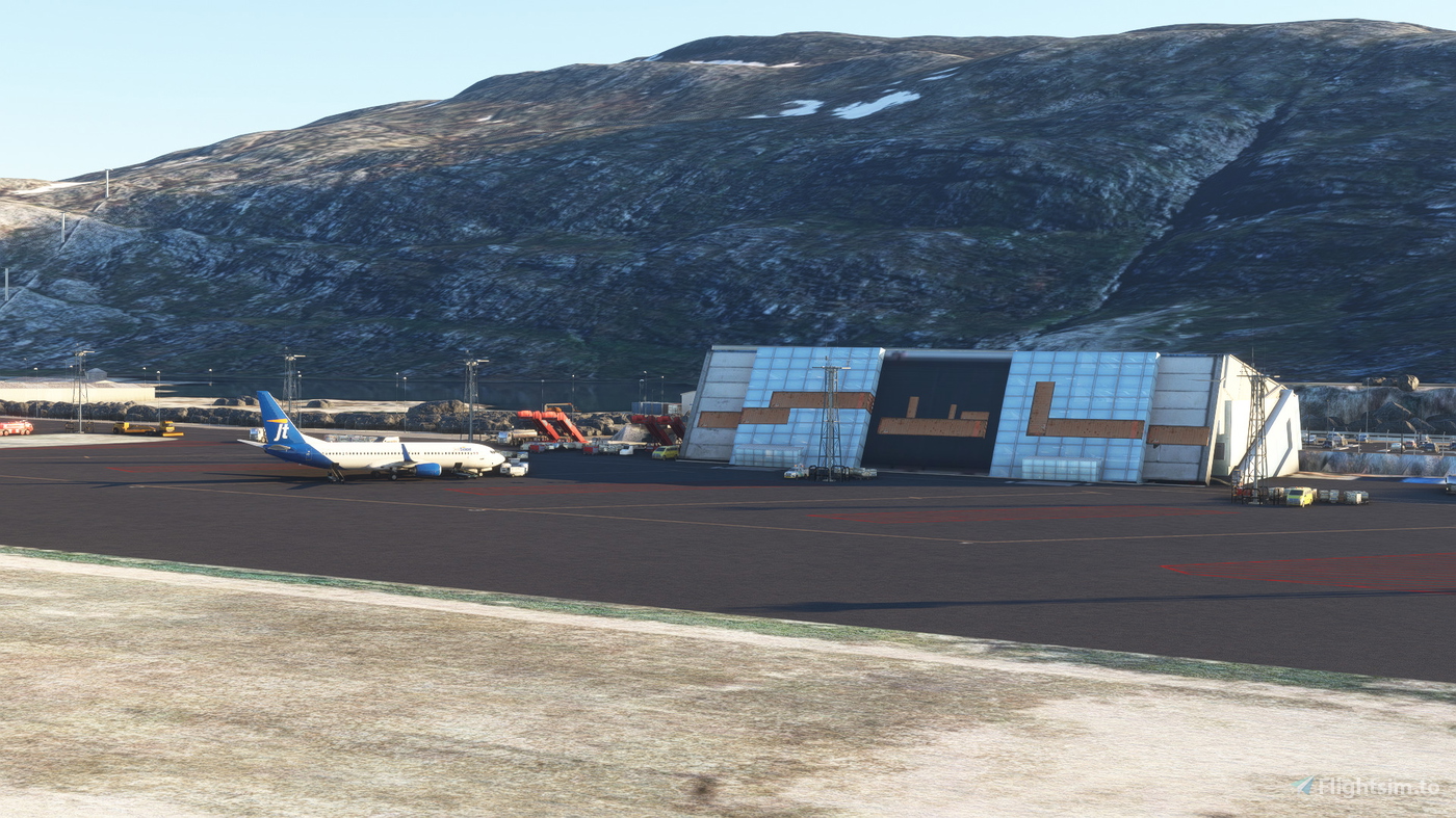 BGGH - Nuuk Airport (new 2.200 meter runway) voor Microsoft Flight ...