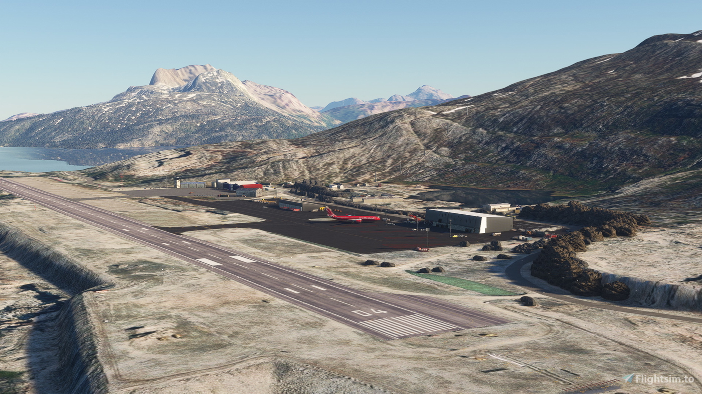 BGGH - Nuuk Airport (new 2.200 meter runway) for Microsoft Flight ...