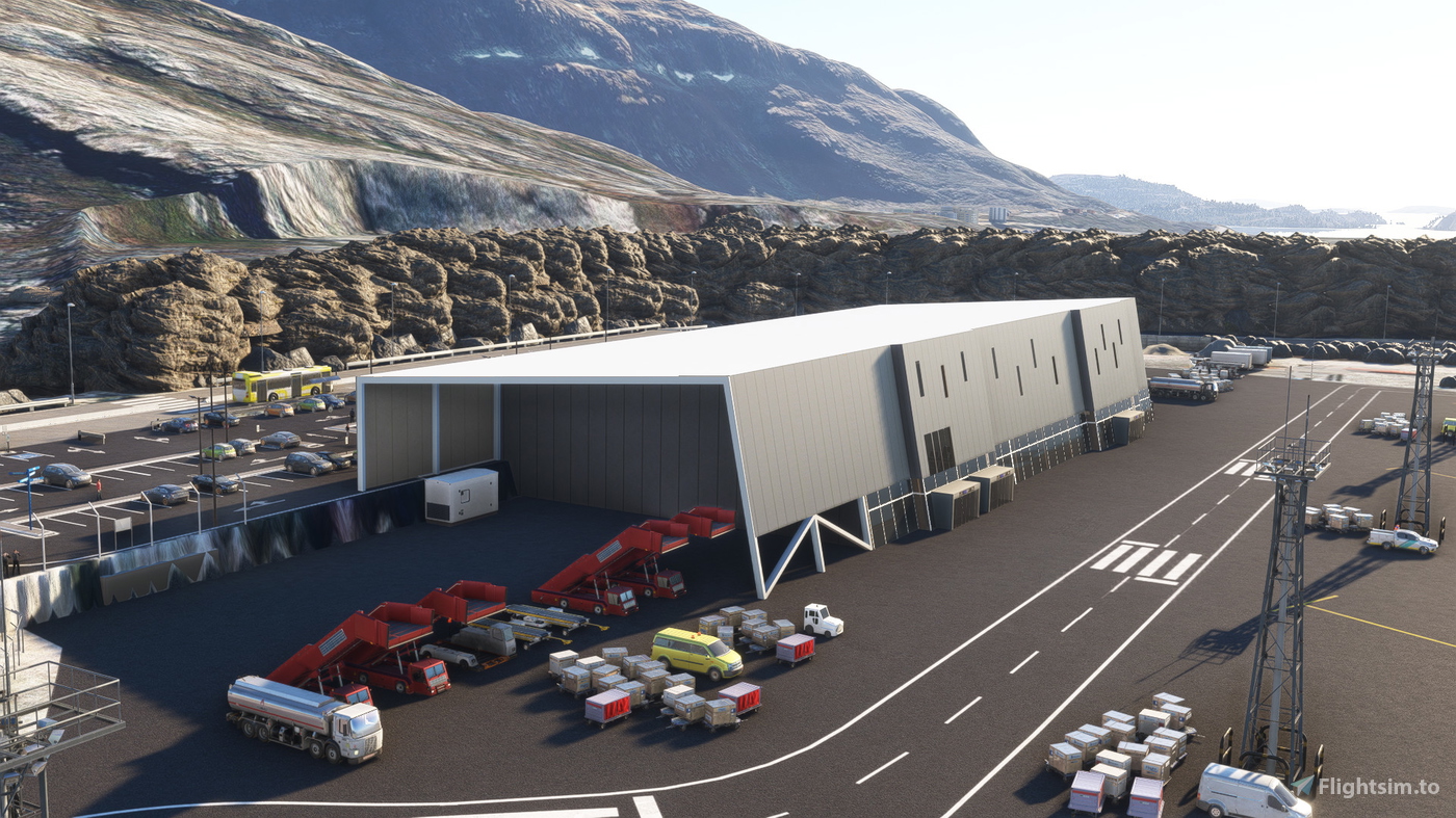 BGGH - Nuuk Airport (new 2.200 meter runway) for Microsoft Flight ...