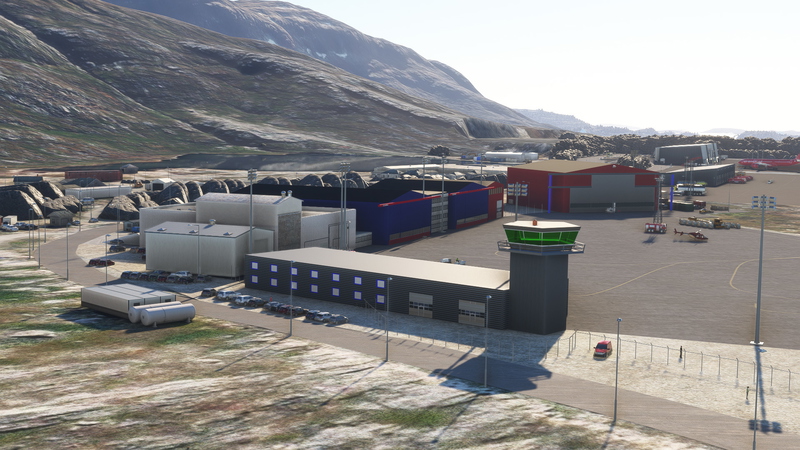 BGGH - Nuuk Airport (new 2.200 meter runway) for Microsoft Flight ...