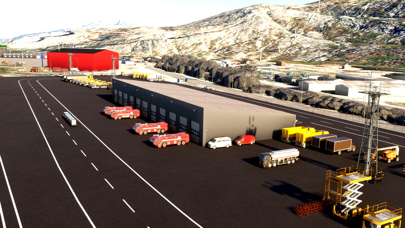 BGGH - Nuuk Airport (new 2.200 meter runway) for Microsoft Flight ...