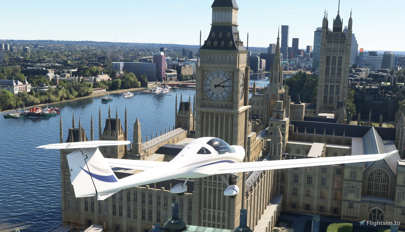 Big Ben Clock Faces for Microsoft Flight Simulator | MSFS