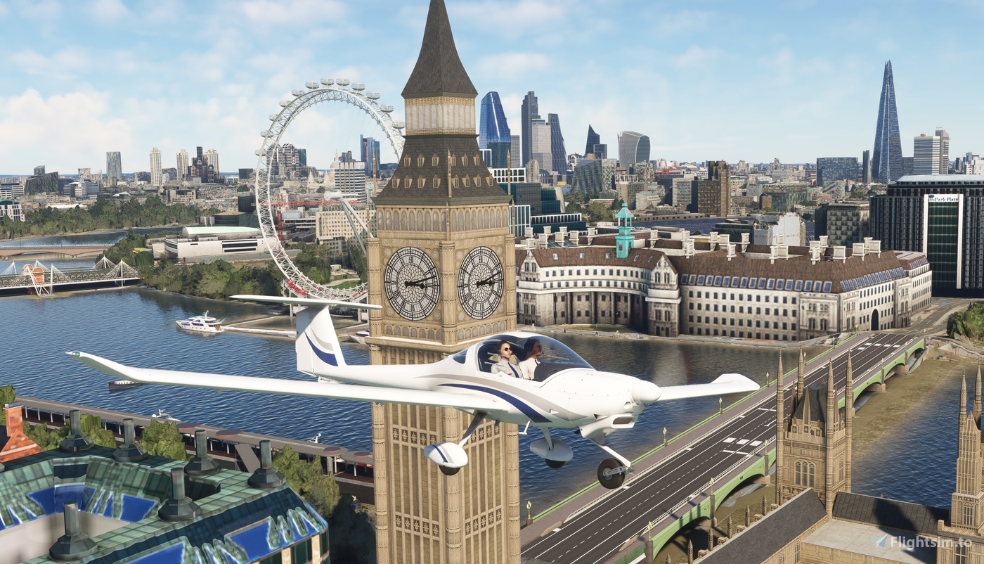Big Ben Clock Faces for Microsoft Flight Simulator | MSFS