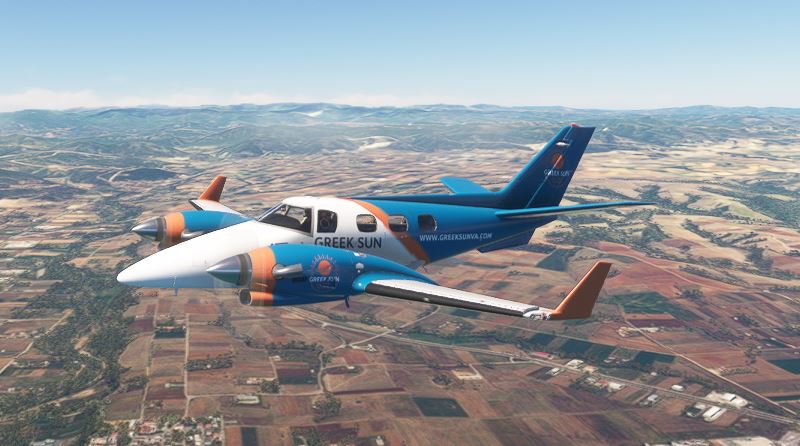 Black Square - BE60 Duke Turbine - GSU (Greek Sun) pour Microsoft ...