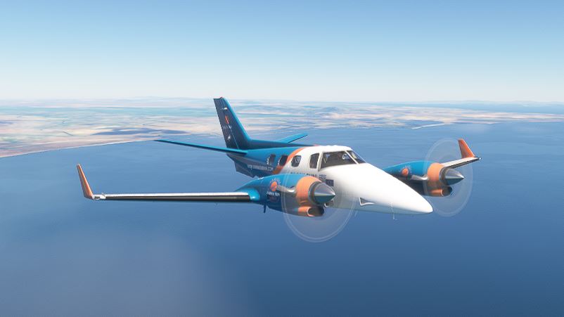 Black Square - BE60 Duke Turbine - GSU (Greek Sun) for Microsoft Flight ...