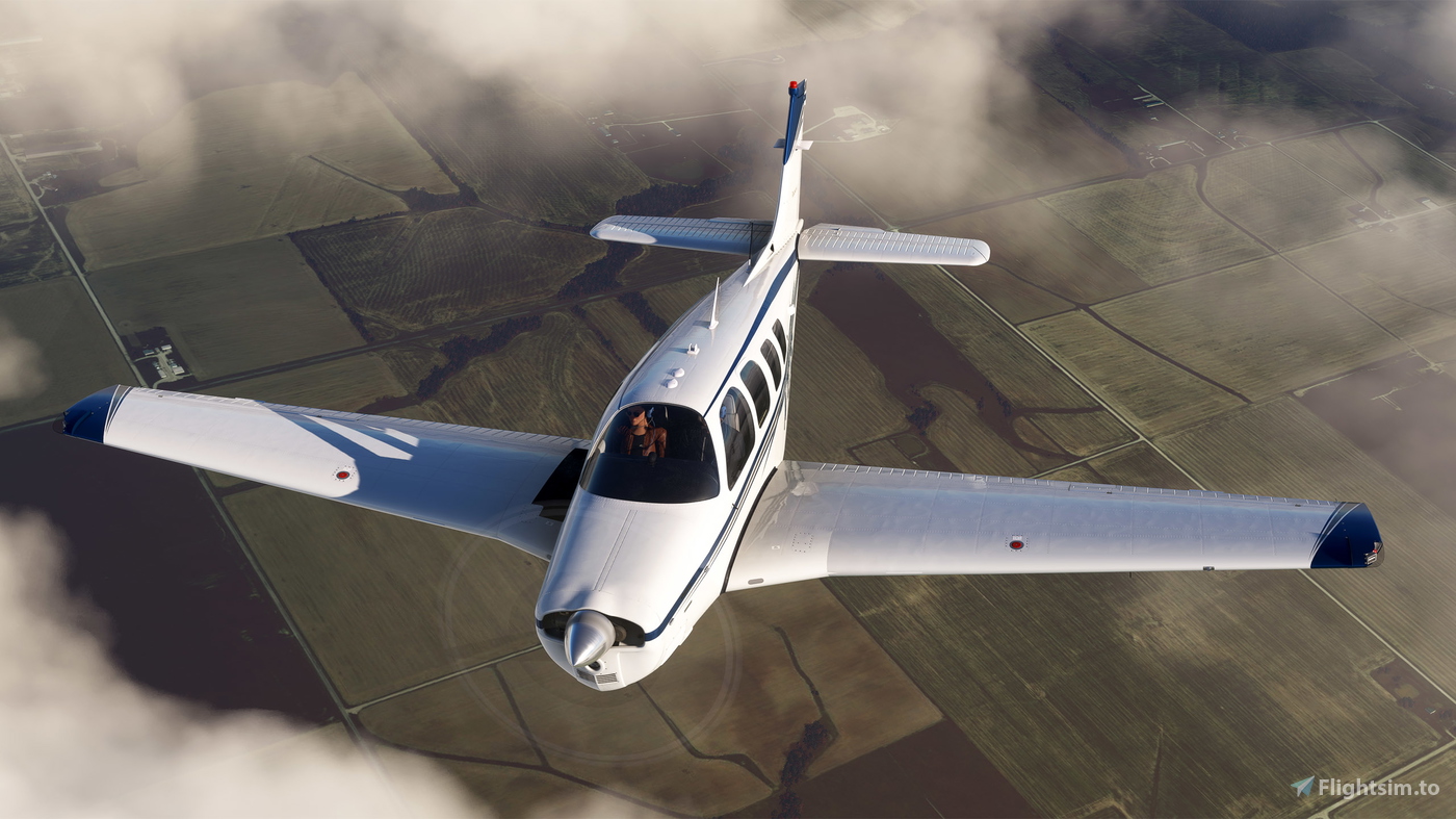 Black Square A36 Bonanza Professional - N70TB (Dynamic Registration ...