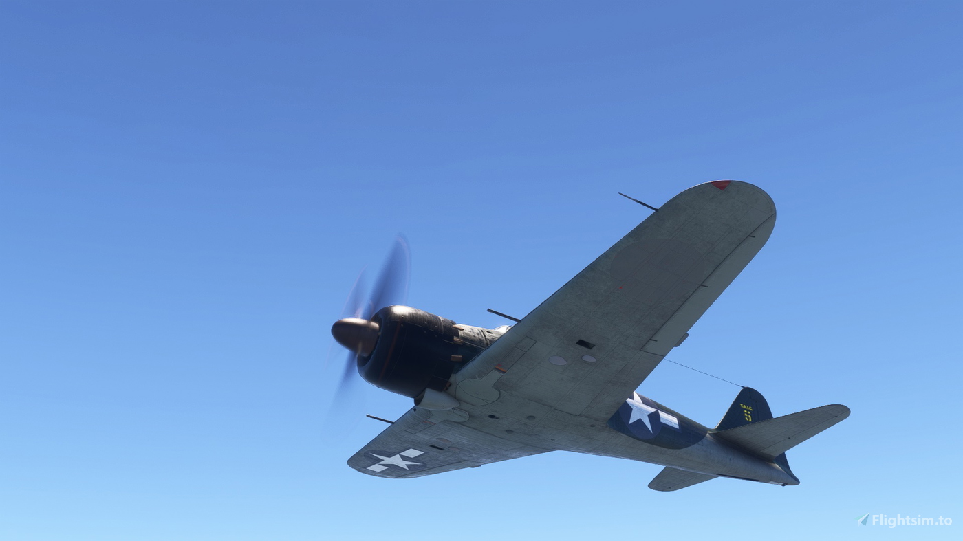 Blackbird A6M5 Zero_TAIC-5 U.S. Captured. のために Microsoft Flight ...