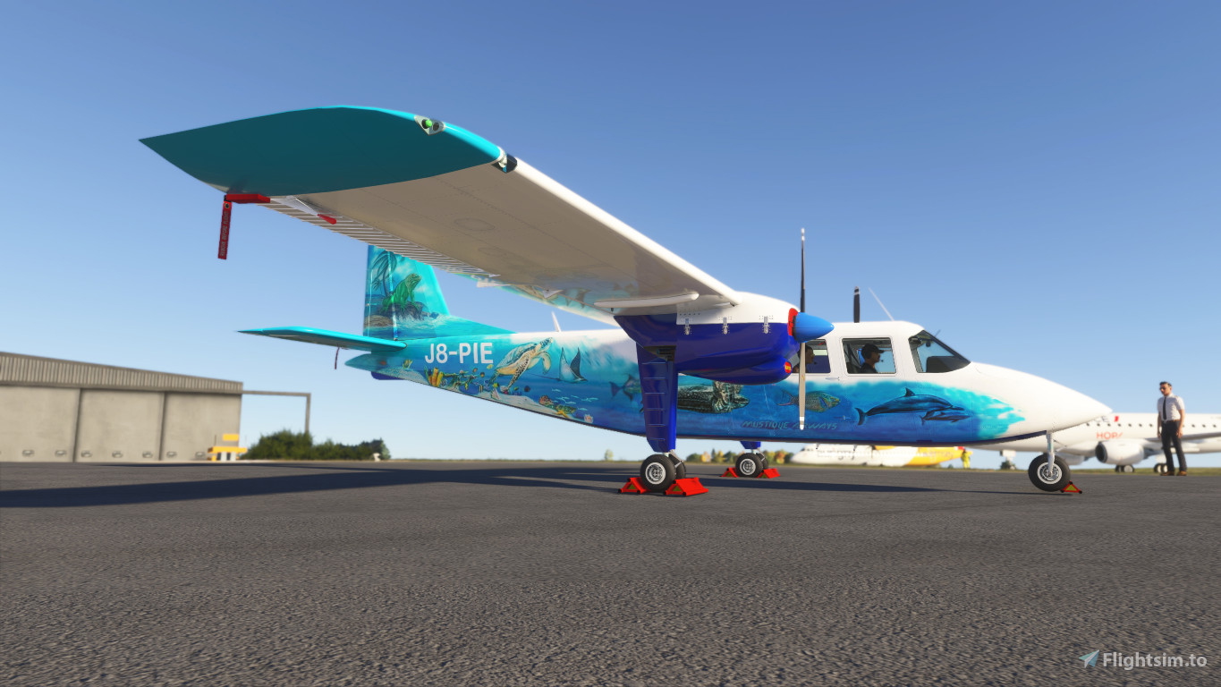 Blackbox Sim BN2 Islander J8-PIE livery request for MFS 2024 for ...