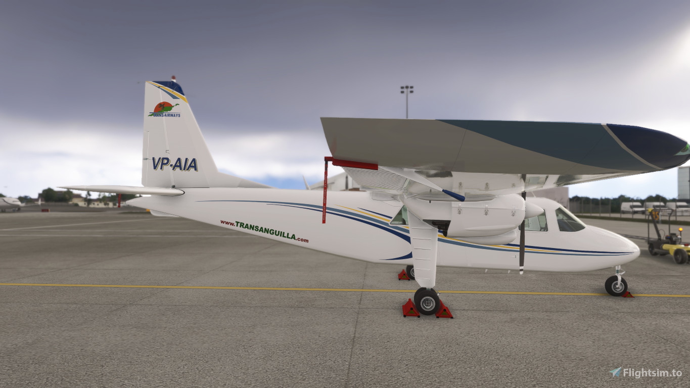 Blackbox Sim BN2A Islander Trans Anguilla VP-AIA livery request for Microsoft Flight Simulator ...